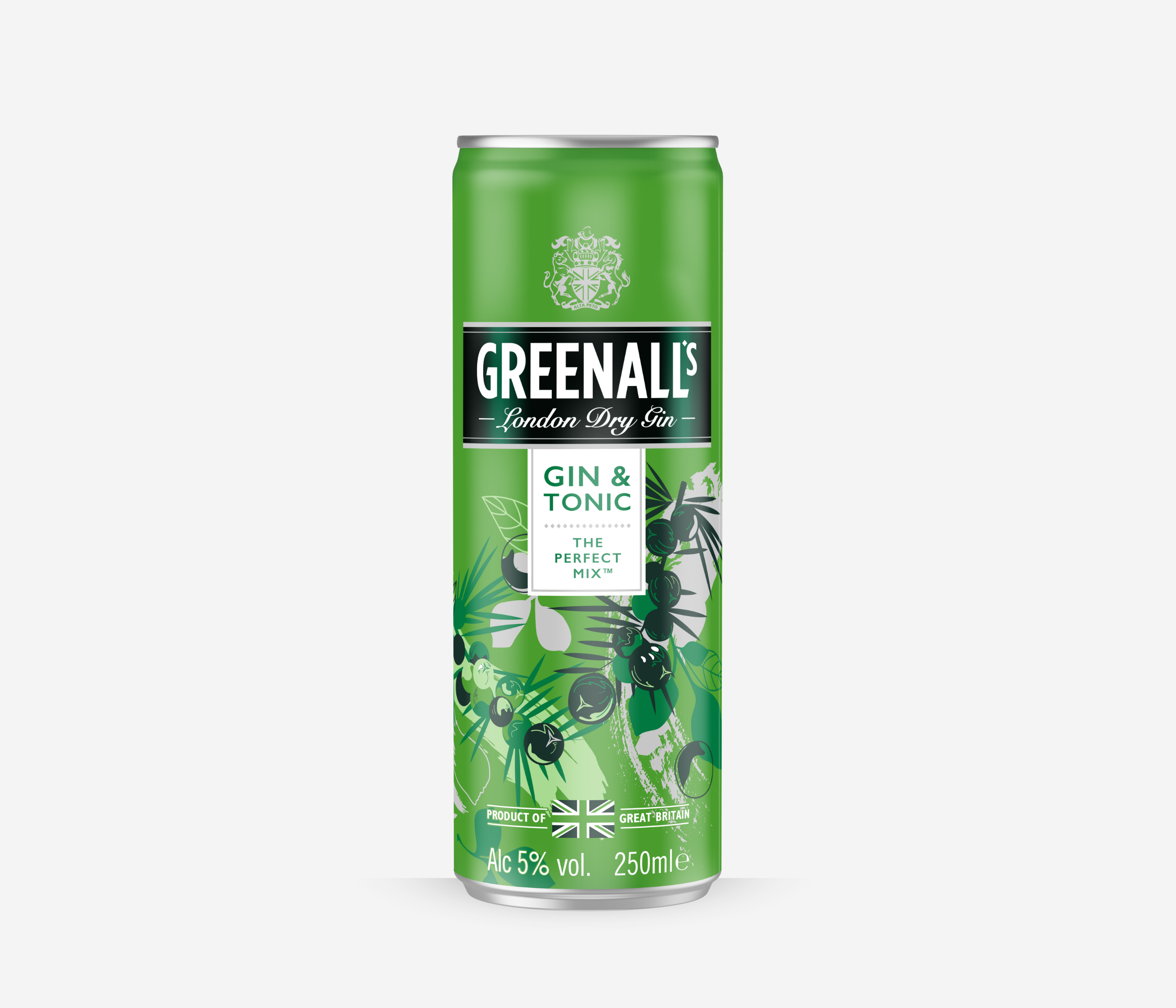 Greenall's Classic Gin & Tonic – Neat & Shaken